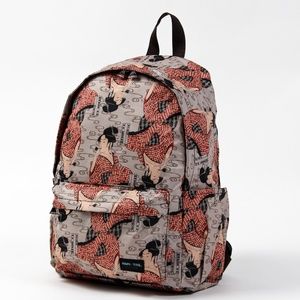 Bags | Nwt Japanese Brand Hapitas Folding Backpack Geisha Print | Poshmark